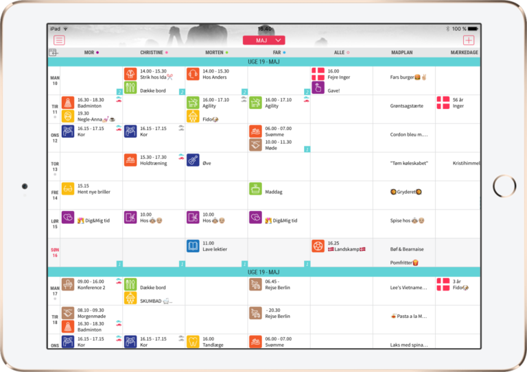 Nem FamiliekalenderApp - FamilyPlan ®FamilyPlan®